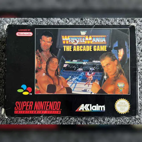 GameUP Arcade - WWF WrestleMania - The Arcade Game